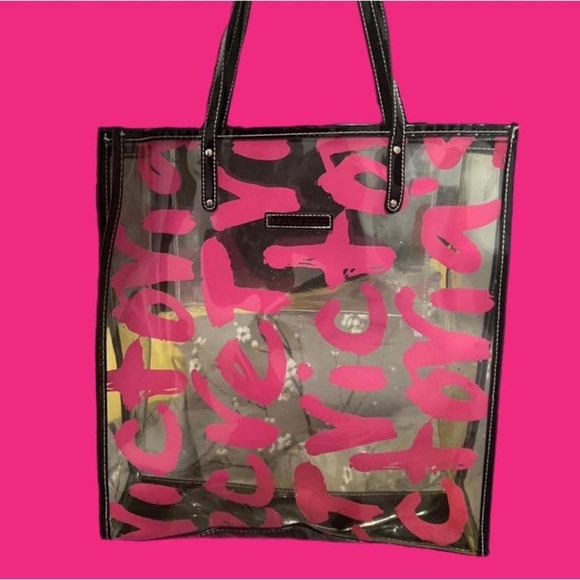 Victoria's Secret | Bags | Y2k Clear Victorias Secret Tote Purse | Poshmark
